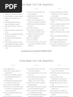 TM - 365 Sample Table Topics Questions | PDF | Love | Time