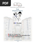 Paed Osce Checklist | PDF | Pulse | Neck