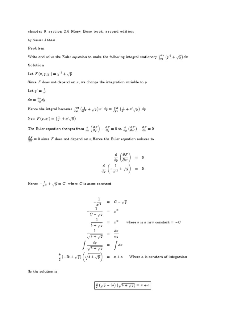 Prob Math 121A Chap 9 2 6 | PDF | Logical Truth | Theoretical Physics