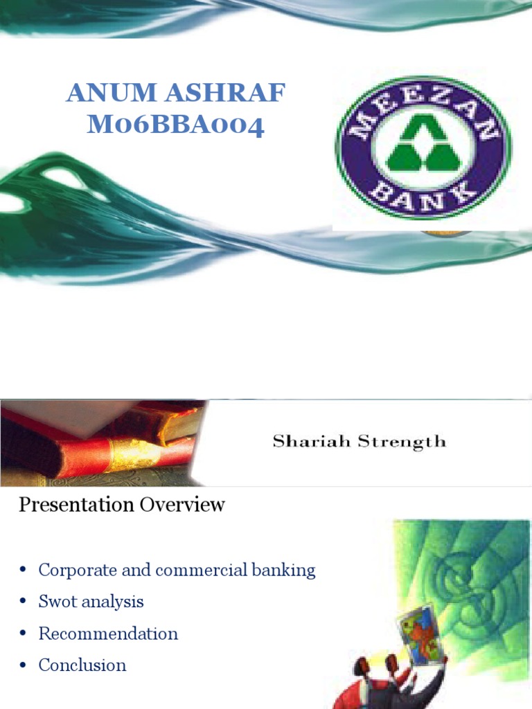 Anum Ashraf M06BBA004 | PDF | Islamic Banking And Finance | Banks