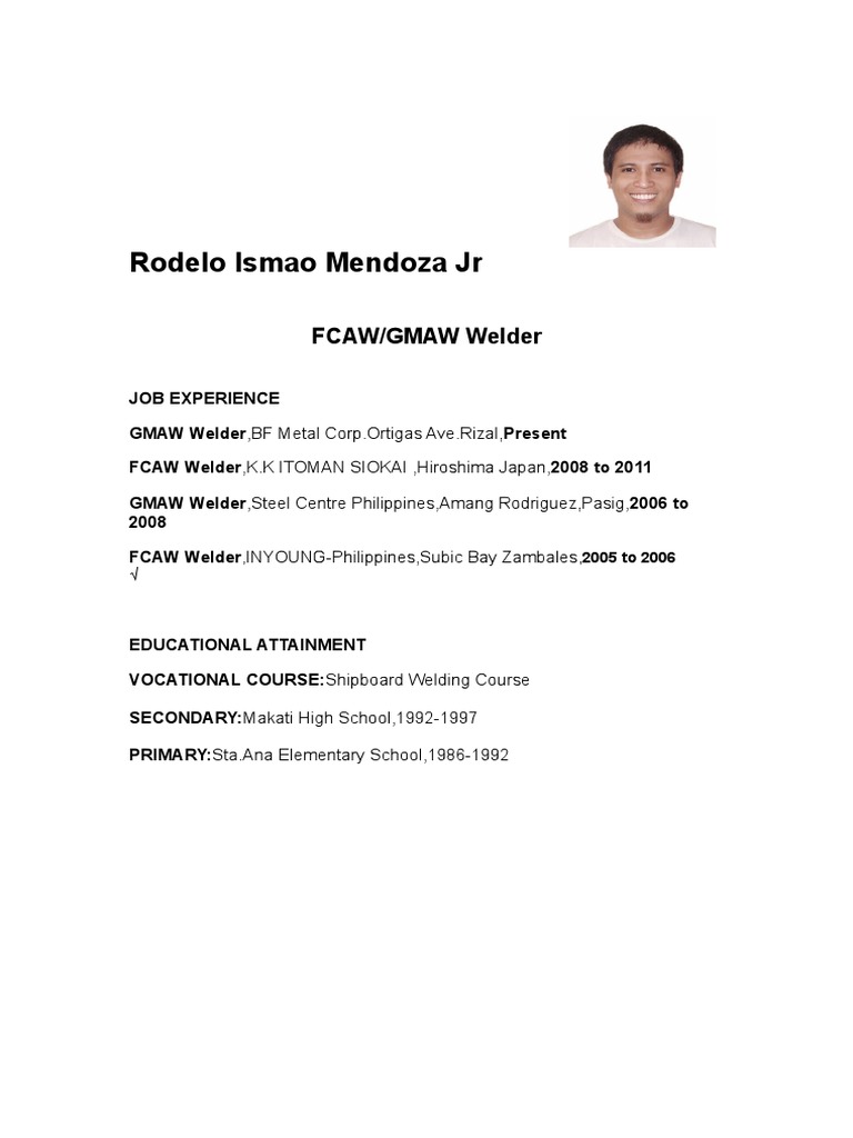 Rodelo Ismao Mendoza JR | PDF
