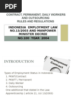 Permenaker No. 06 Tahun 2016 (THR) - English | PDF