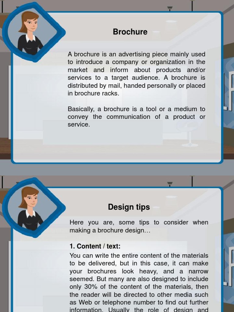 How To Make A Brochure | Download Free PDF | Page Layout | Typography