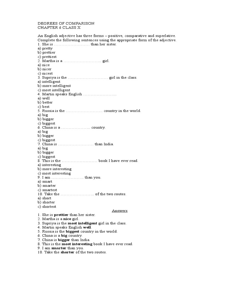 Grammar Chapter 6 | PDF | Languages