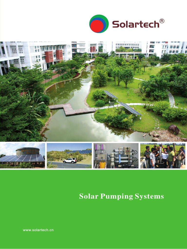 Solartech Solar Pumping System Brochure | PDF | Photovoltaic System ...