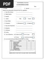 Export Value Declaration | PDF