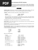 HP 12C Calculator User Guide | PDF | Percentage | Interest