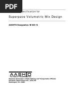 AASHTO M 323-13 Superpave Volumetric Mix Design | PDF | Road Surface ...