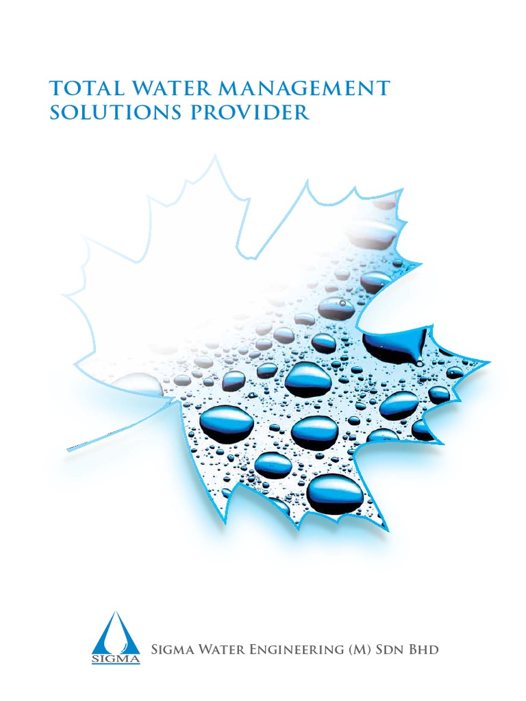 Sigma Corp Brochure - 11092015 (1) .Assignment 2 SP PDF | PDF | Water ...