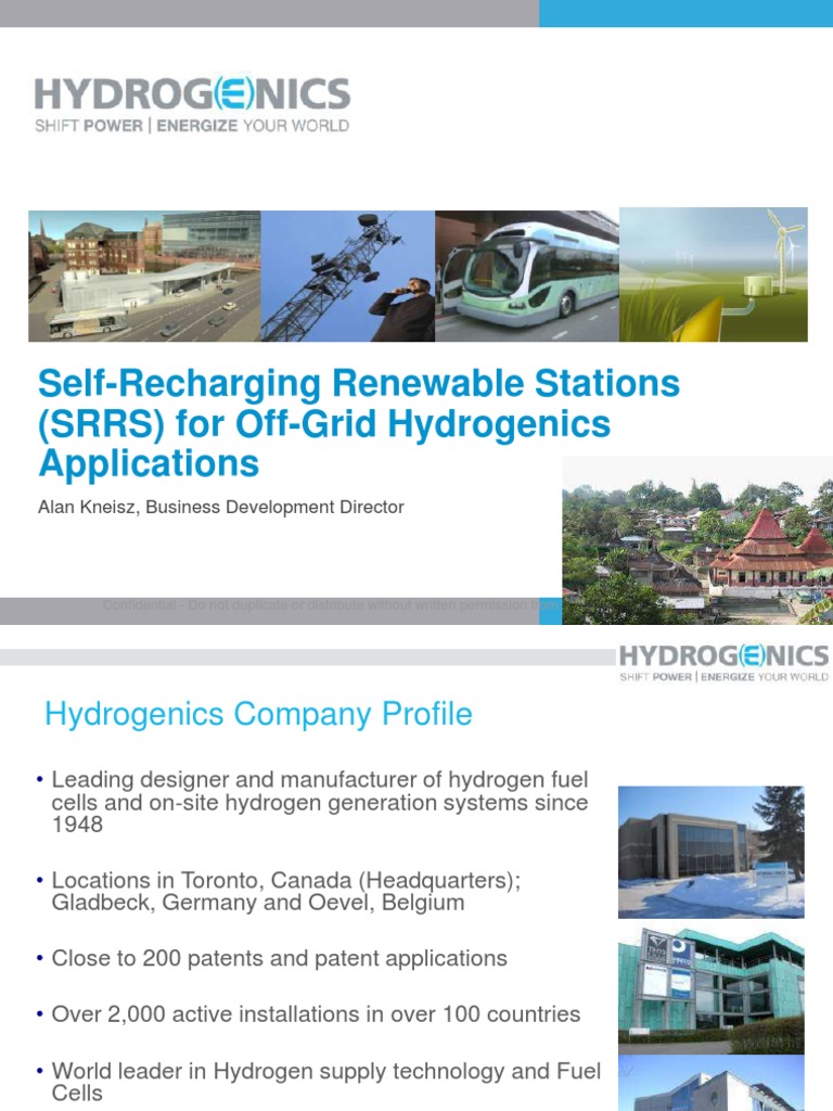 HYDROGENICS (Use For Catalog) | PDF | Fuel Cell | Renewable Energy