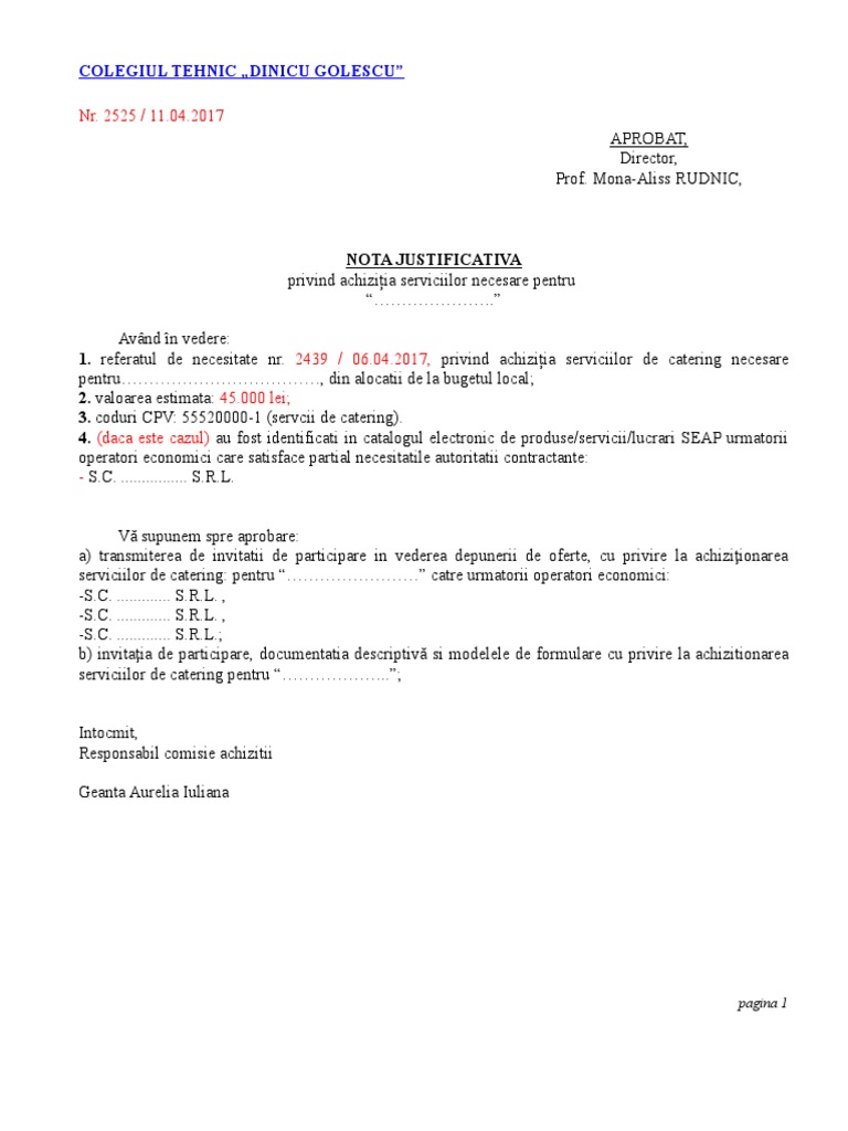 Nota Justificativa | PDF