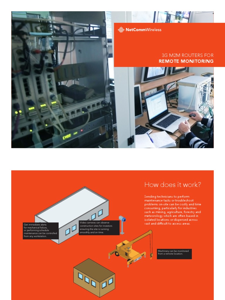 Remote Monitoring Application Paper | PDF | Telecommunications | Networks