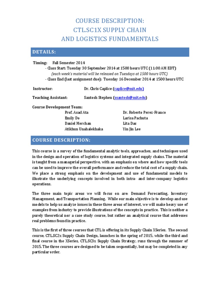 1 - Course Overview PDF | PDF | Microsoft Excel | Spreadsheet