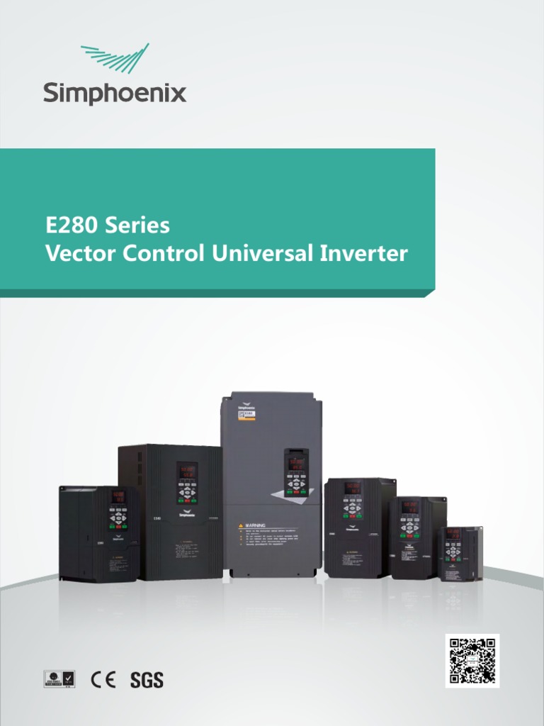 Simphoenix E280 Vector Control - Universal Inverter Series Catalogue ...
