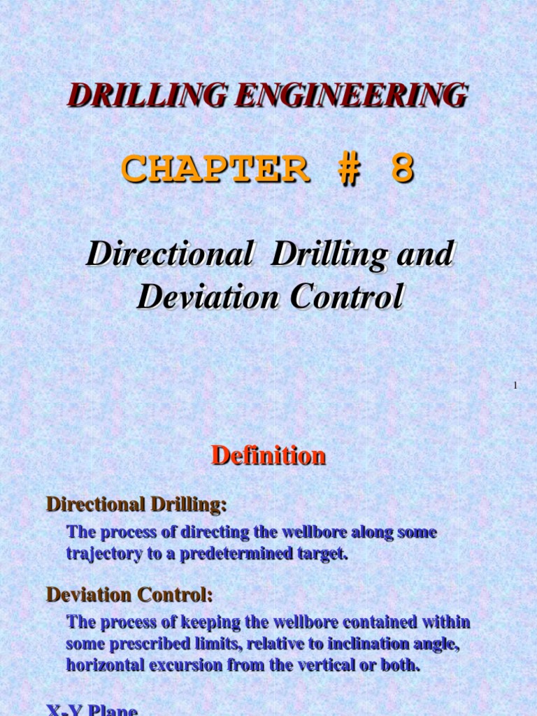Directional Drilling | PDF | Oil Well | Borehole