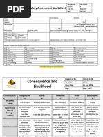 DD Form 2977 Deliberate Risk Assessment Worksheet | PDF | Risk ...