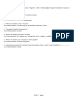 PhysioEx Exercise 8 Activity 2 | PDF | Starch | Hydrolysis