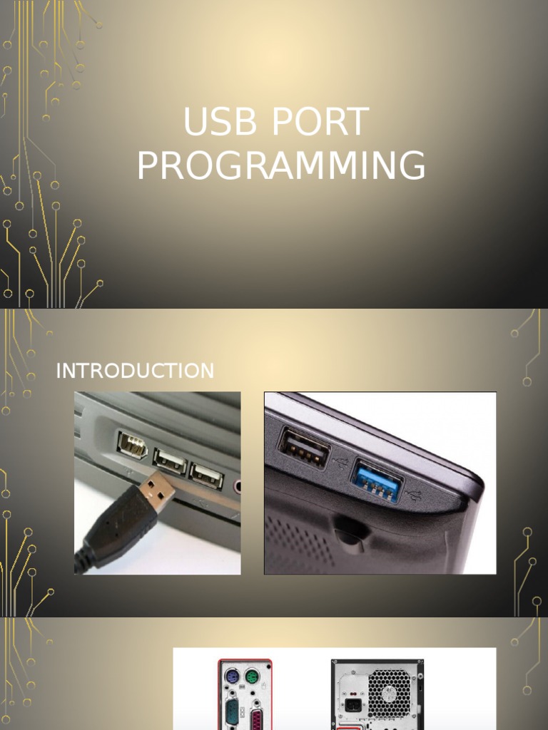 USB Port | PDF