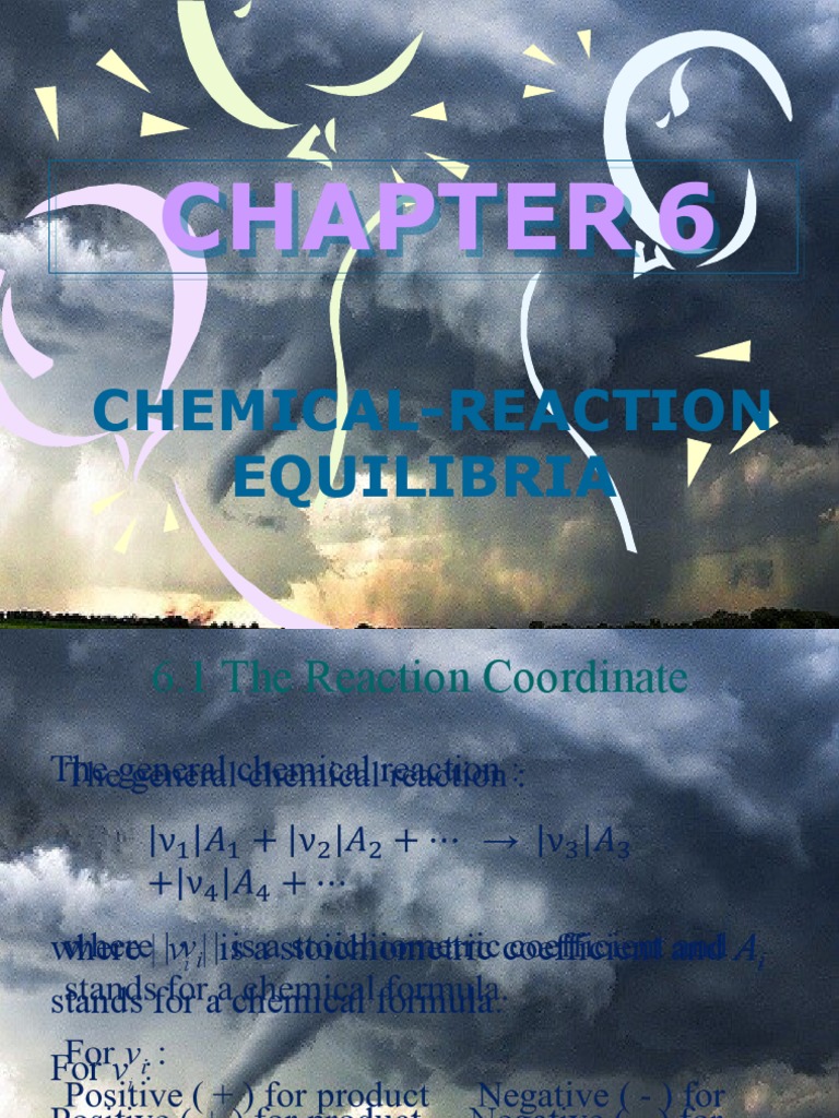 Chapter 6 | PDF | Chemical Equilibrium | Stoichiometry