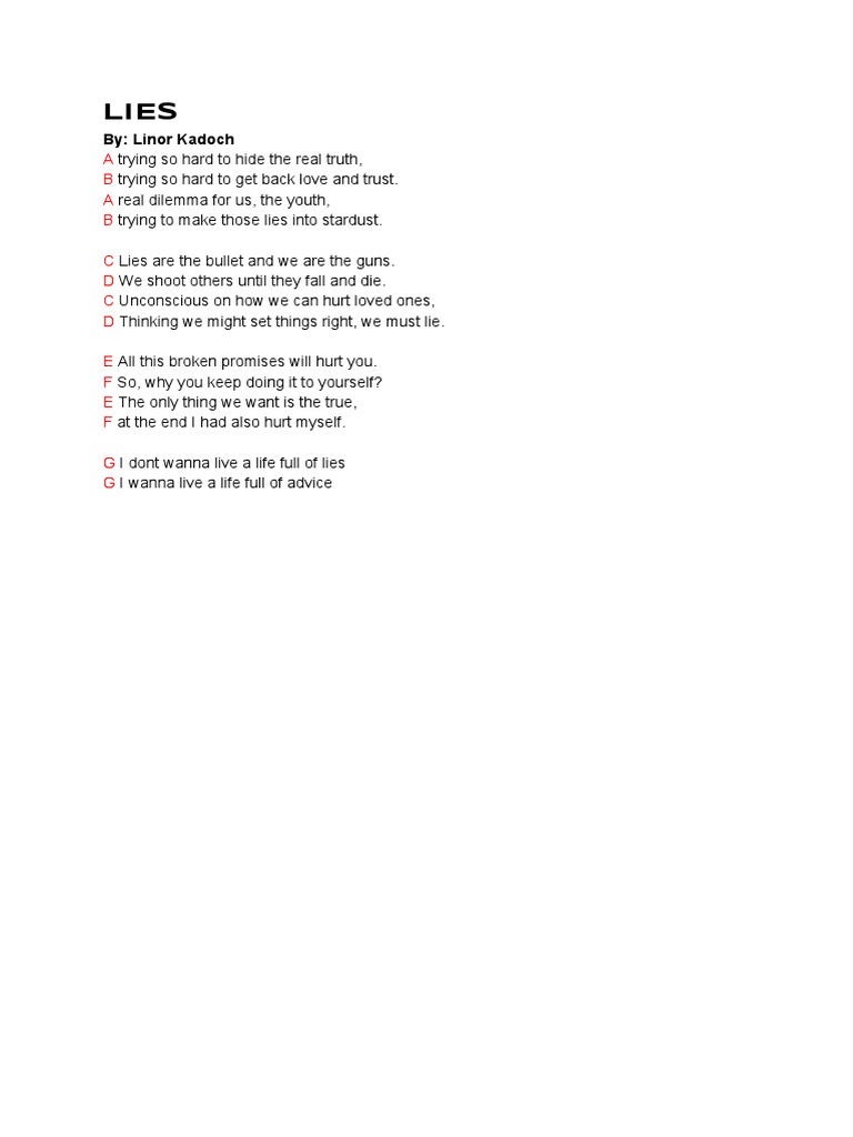 Lies 1 | PDF