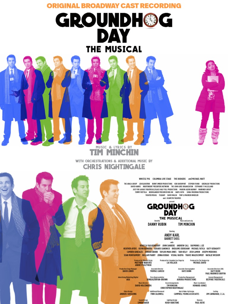 Groundhog Day - OBCR - Digital Booklet | PDF | Leisure