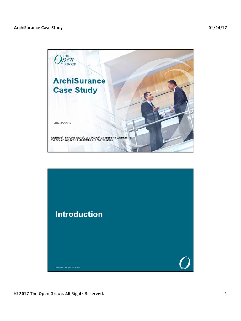 ArchiSurance Case Study - Slides | PDF | All Rights Reserved | Copyright