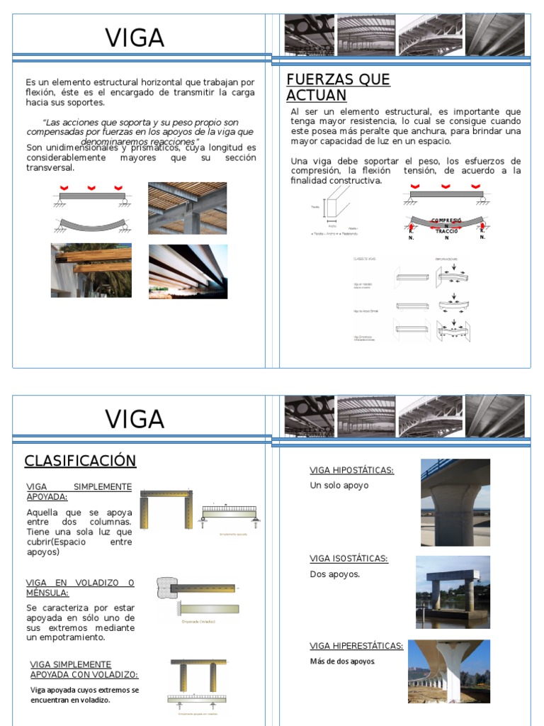 VIGAS | PDF | Doblar | Ingeniero civil