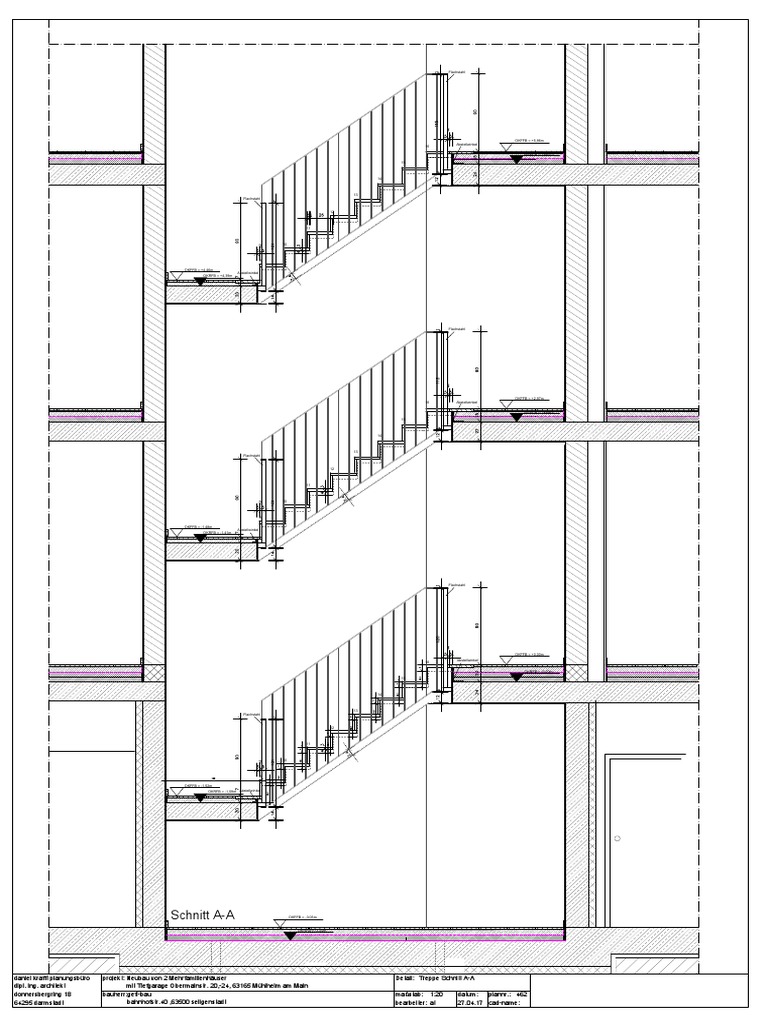 462 Treppe Schnitt A-A Index A | PDF