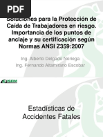 Estandar Ansi Z359 Actualizado: Códigos Actuales Verdades y Mitos | PDF | Science | Naturaleza