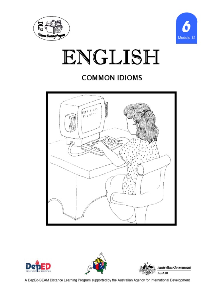 As EN6 Q1 W1 D3 Beam Common Idioms 1 | PDF | Language Arts & Discipline