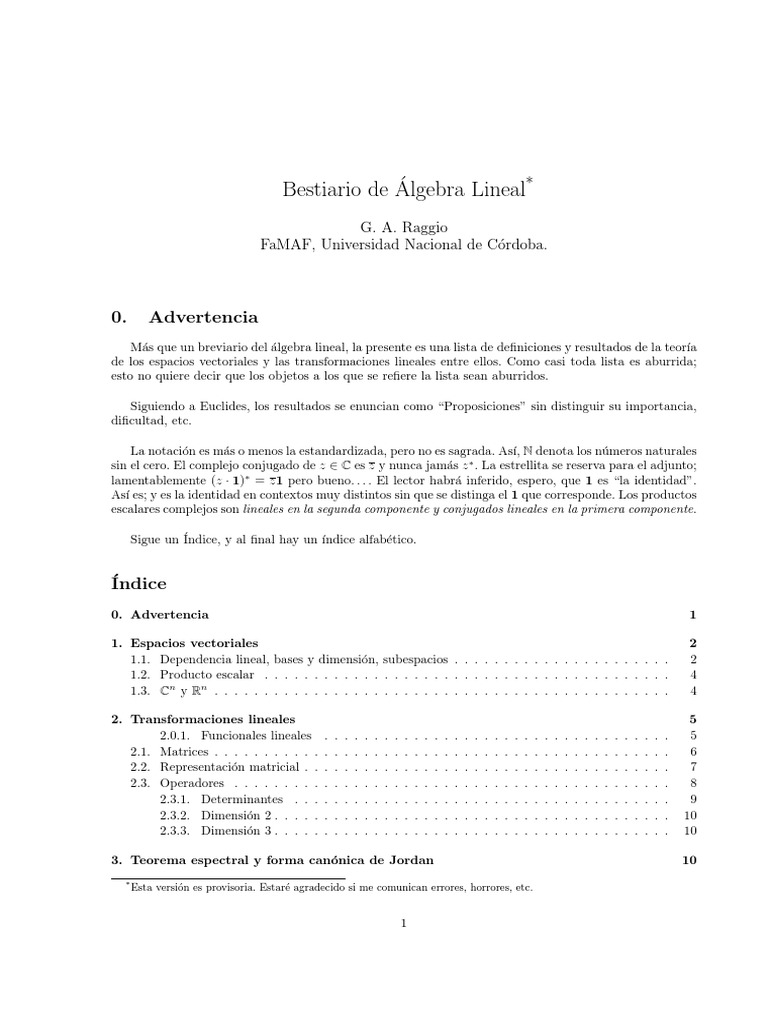Linalg PDF | PDF | Base (álgebra lineal) | Valores propios y vectores propios