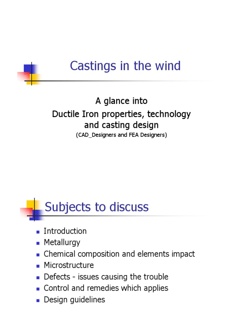 Casting Lecture | PDF | Cast Iron | Fracture