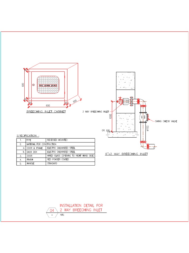 2-Way Breeching Inlet | PDF
