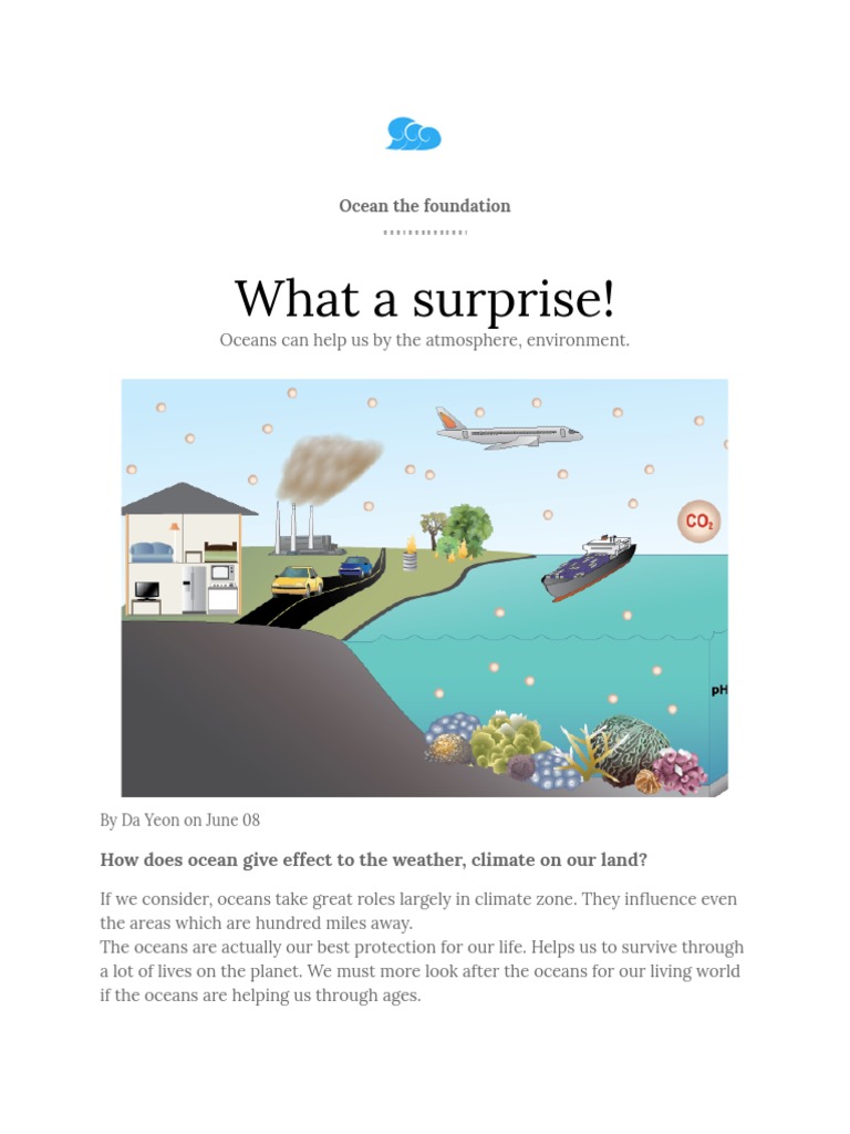 Oceans' Role in Climate and Life | PDF