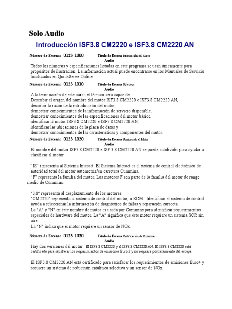 2048 ISF38 CM2220 and ISF38 CM2220 An Introduction | PDF ...