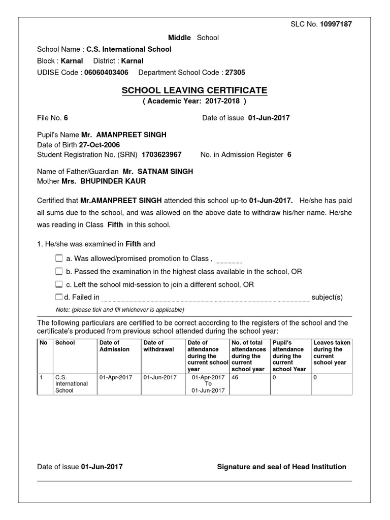 SLC A | PDF | Schools | Further Education