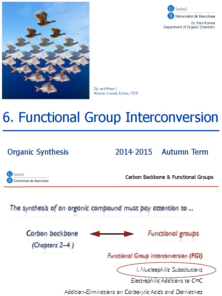 Organic Synthesis. Functional Group Interconversion | PDF | Amine | Alcohol