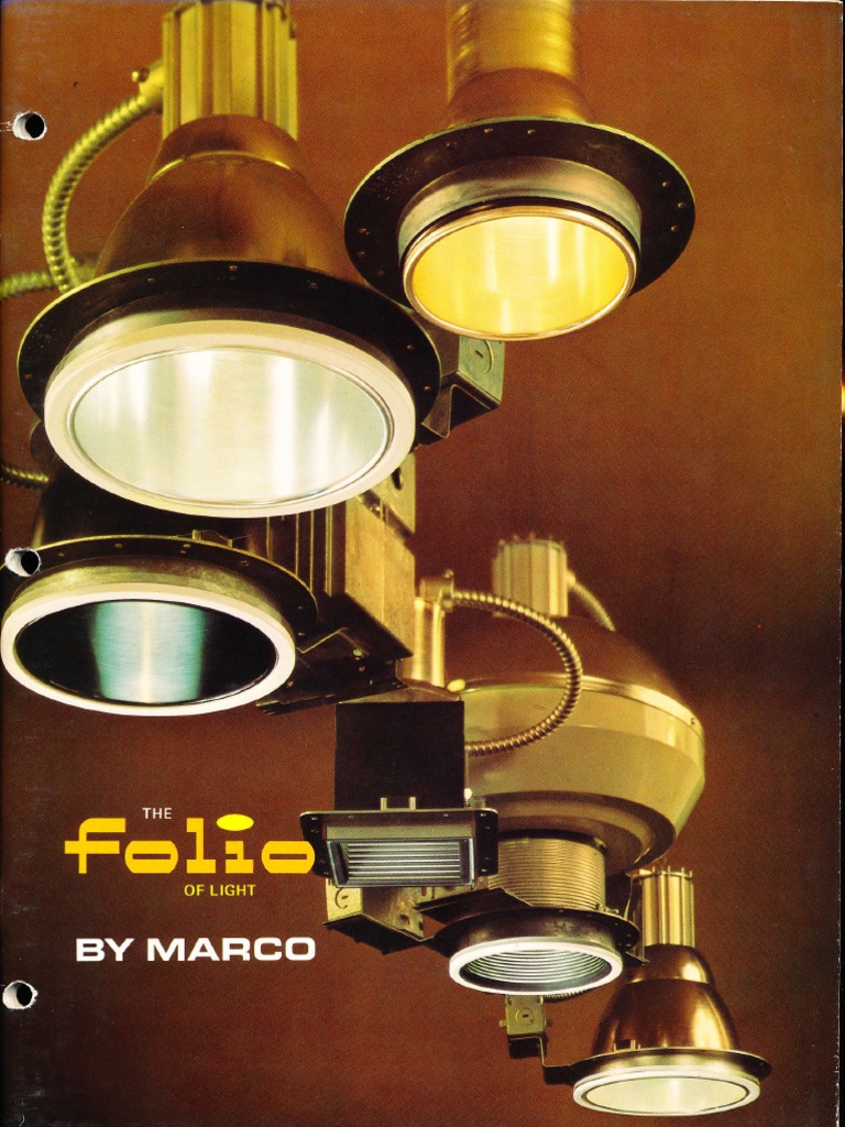 Marco Lighting Catalog Overview | PDF | Lighting | Building Technology