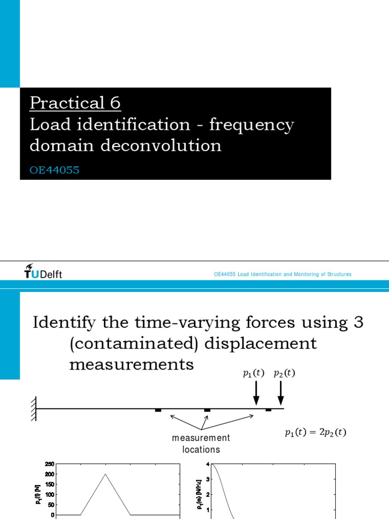 Practical 6 Load Identification - Frequency Domain Deconvolution | PDF | Signal Processing ...