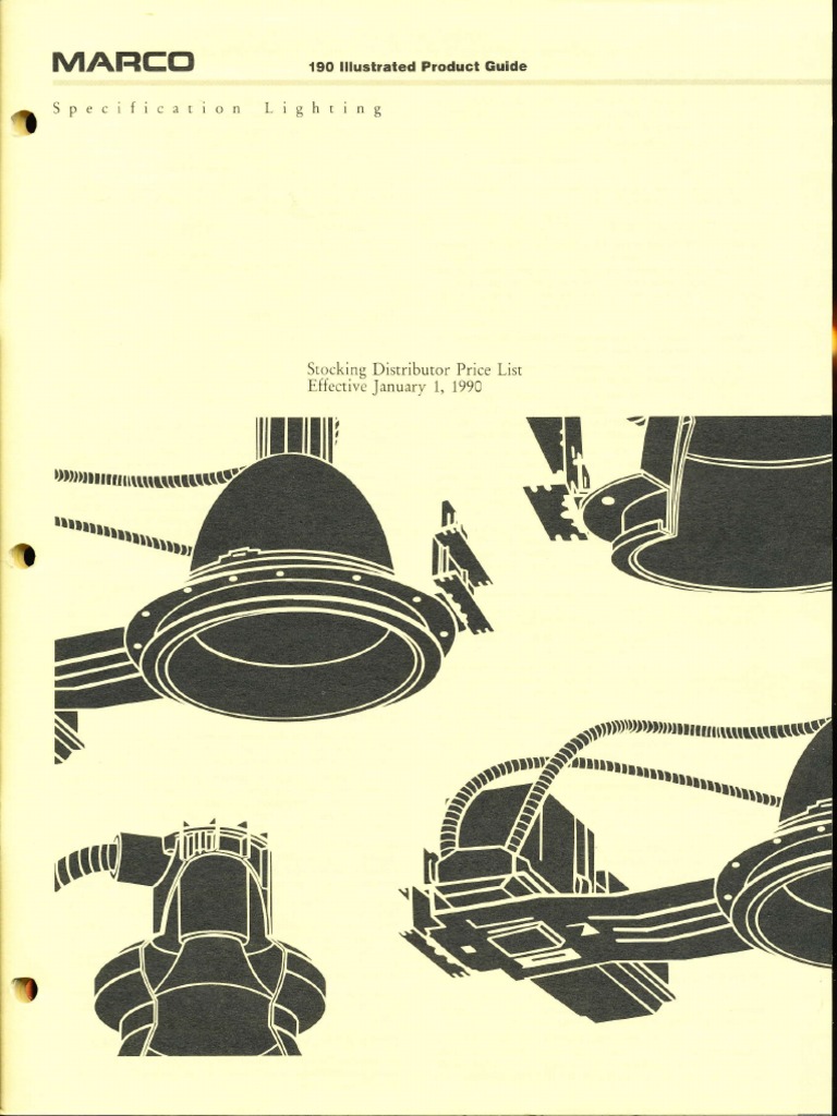 Marco Price List Specification Lighting 1-90 | PDF | Lighting | Business