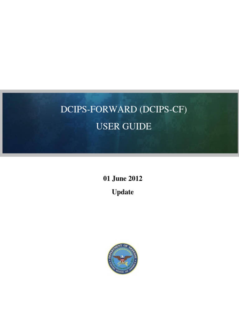 DCIPS FWD Guide | PDF | Microsoft Access | Microsoft Outlook