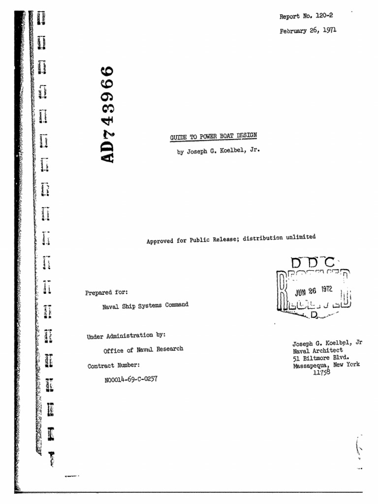 Koelbel Steps PDF | PDF | Rudder | Naval Architecture