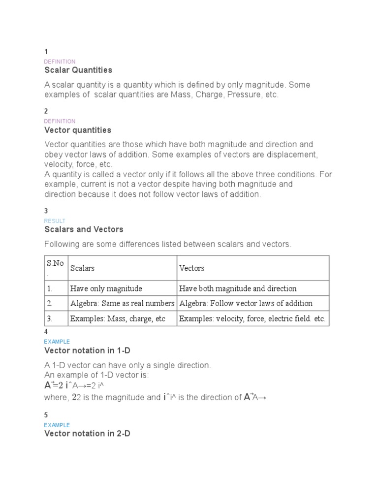 Scalar Quantities: A 2 I 2 I A | PDF | Euclidean Vector | Trigonometric Functions