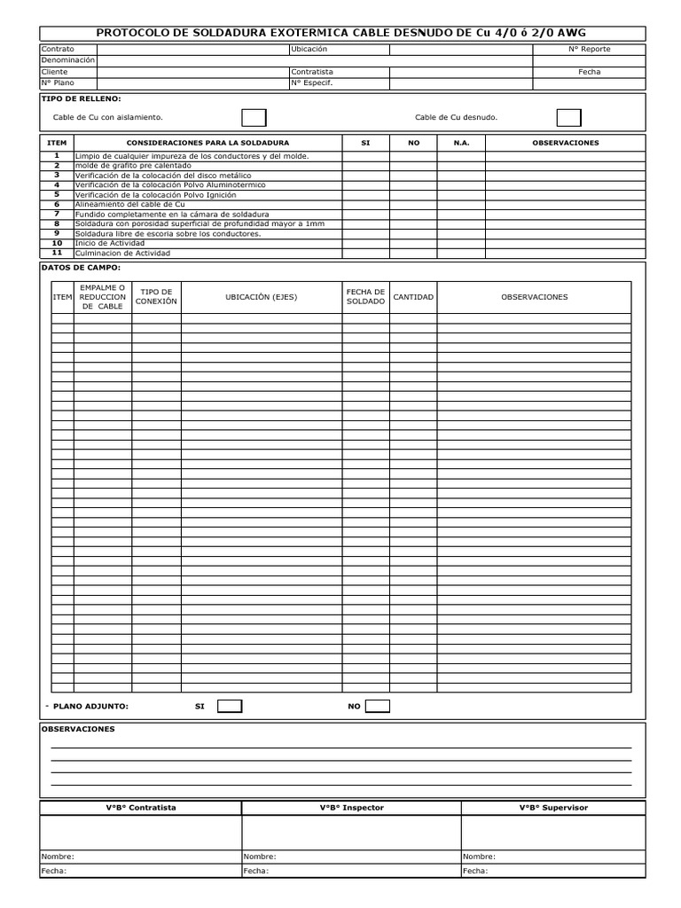 Protocolo de Relleno | PDF