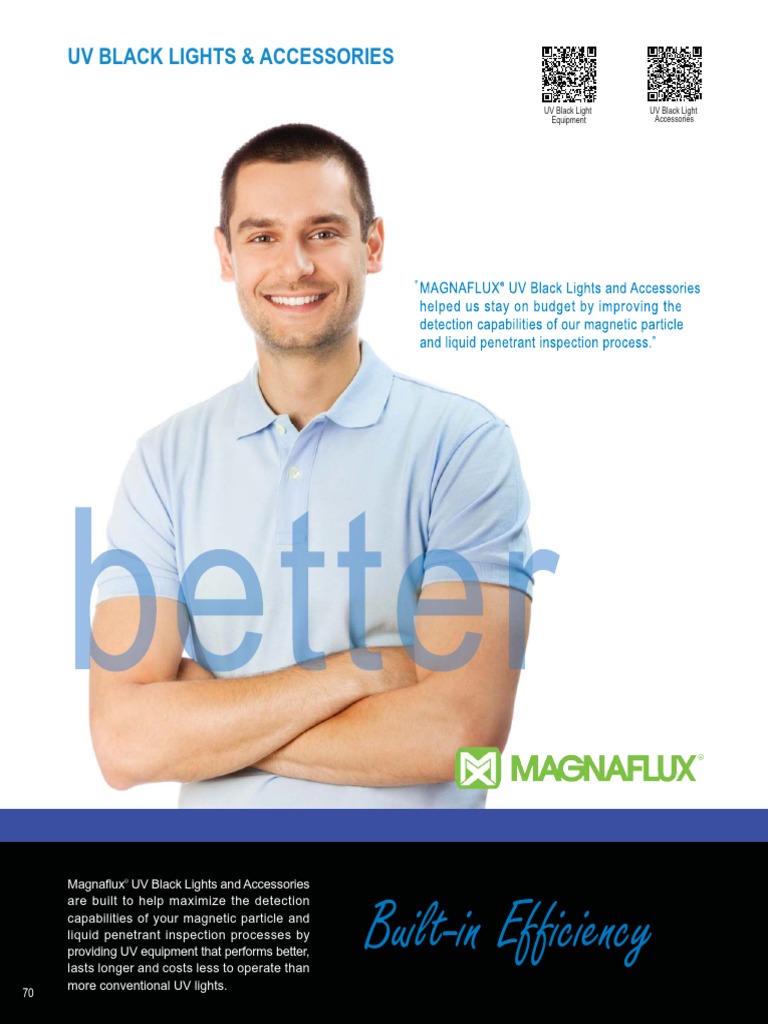 UV Black Lights & Accessories-Magnaflux Catalogue PDF | PDF ...