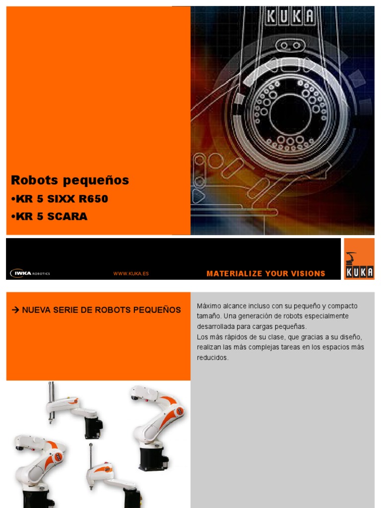 Kuka | PDF | Robot | Robótica
