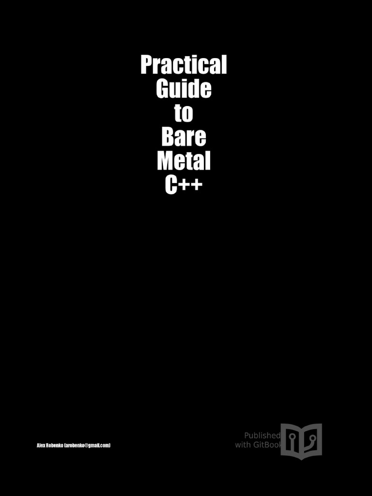 Bare Metal CPP | Download Free PDF | C++ | Library (Computing)