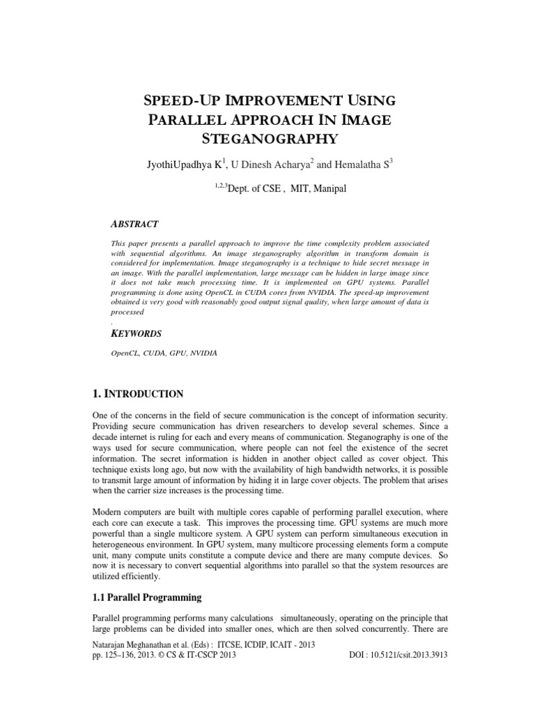 Csit3913 Pdf Pdf Parallel Computing Graphics Processing Unit