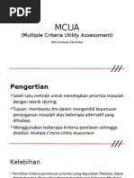 Makalah Metode MCUA | PDF