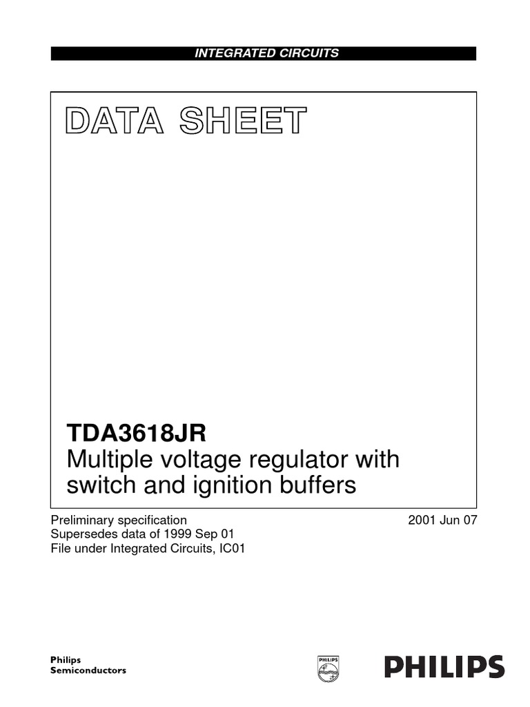Tda 3618 JR | PDF | Electronic Circuits | Electrical Components